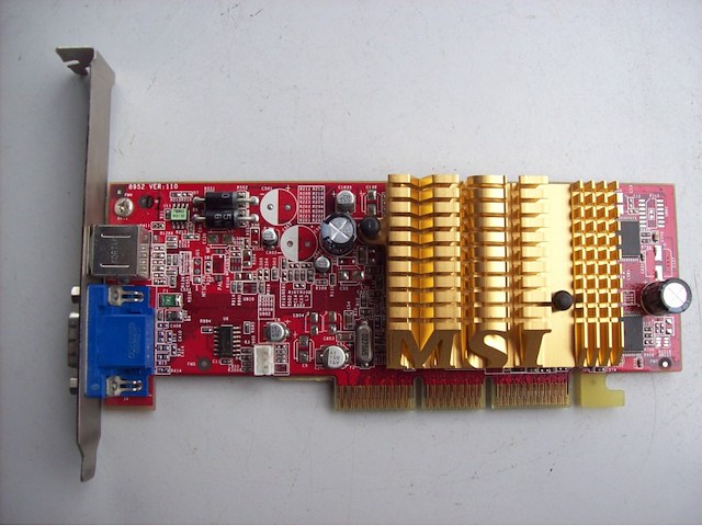 Retro MSI  ATI 9250 - 128 mb - agp