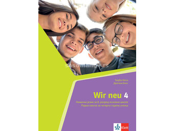 Klett Nemački jezik 8 - Wir neu 4 - Radna sveska za osmi razred