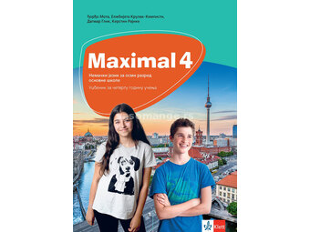 Klett Nemački jezik 8 - Maximal 4 - Udžbenik za osmi razred