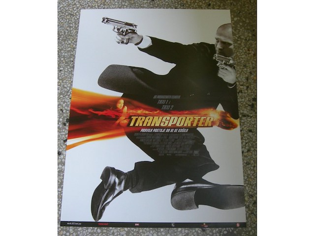 Transporter (Jason Statham) - filmski plakat