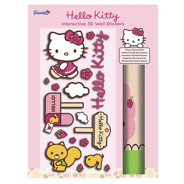 Hello Kitty 3D Stikeri