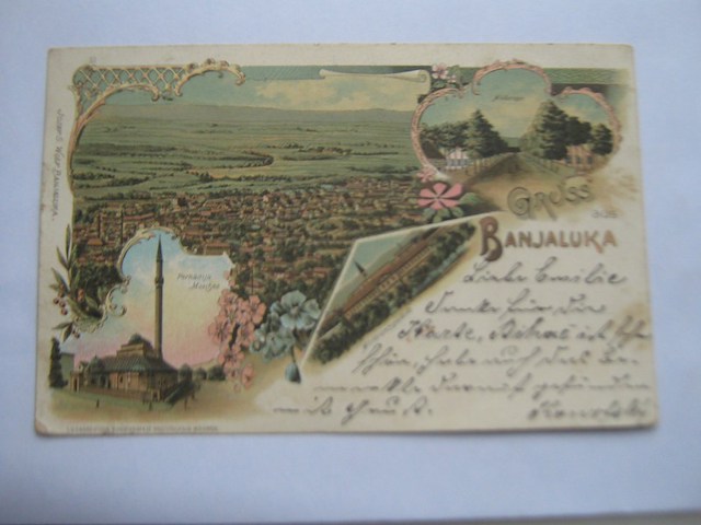 Banja Luka - Litografija-1898