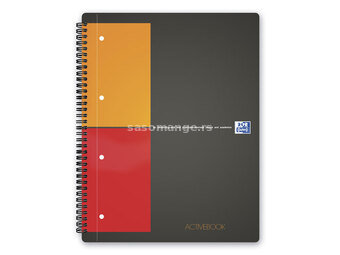 Sveska Oxford International Activebook A4+ kvadratići 06XI241