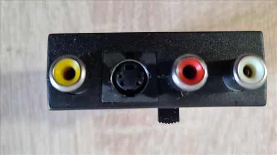 SCART/3 RCA/S-Video Adapter i konvertor signala
