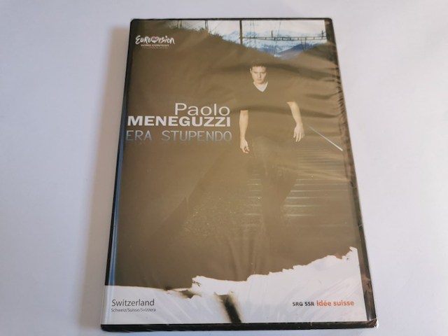 CD - Paolo Meneguzzi ‎– Era Stupendo CD + DVD (Novo)