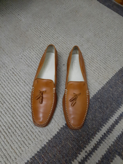 Original TOD'S cele kozne cipele- mokasine