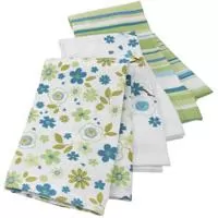 Kuhinjska krpa - set od 3 krpe Sakura 50x70cm zelena