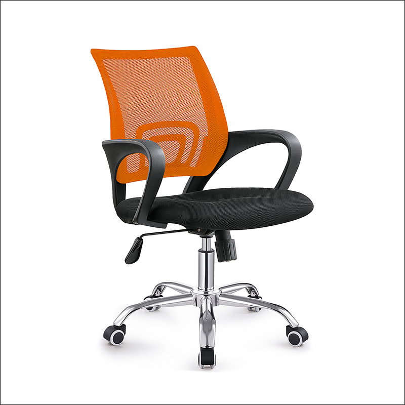Daktilo stolica C-804D Narandžasta leda/Crno sedište