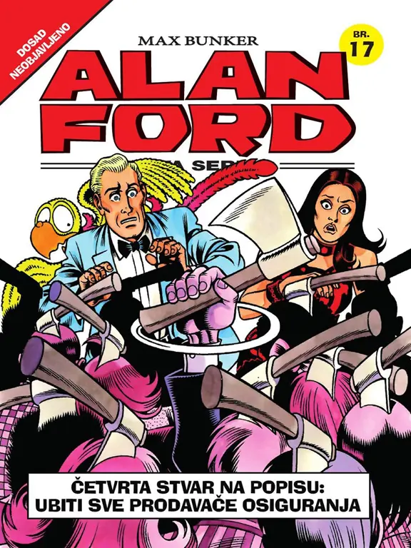 Color Media International Alan Ford 17 nova serija - Četvrta stvar na popisu ubiti sve prodavače osiguranja