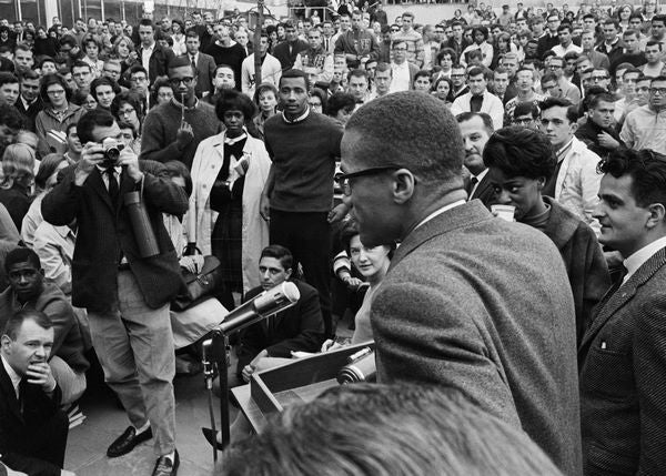 Malcolm X drzi govor
