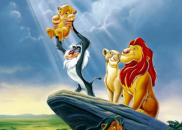 Lion King krstenje Simbe