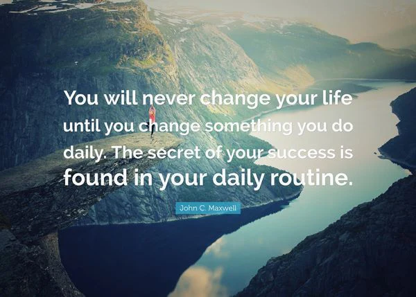 The secret of your success