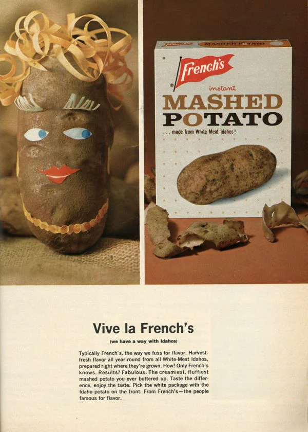 Reklame stare Frenchs krompir