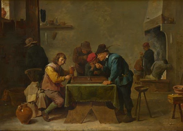 Teniers the Younger, David, Backgammon Players