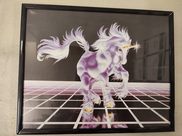Poster Konj 3D