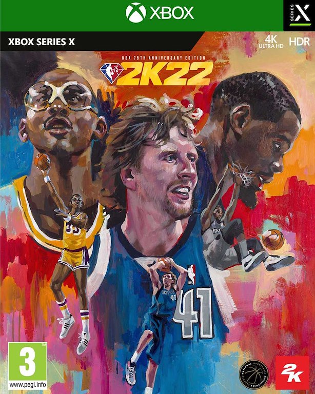 XBOX Series X NBA 2K22 75th Anniversary Edition igrica za XBOX X/S