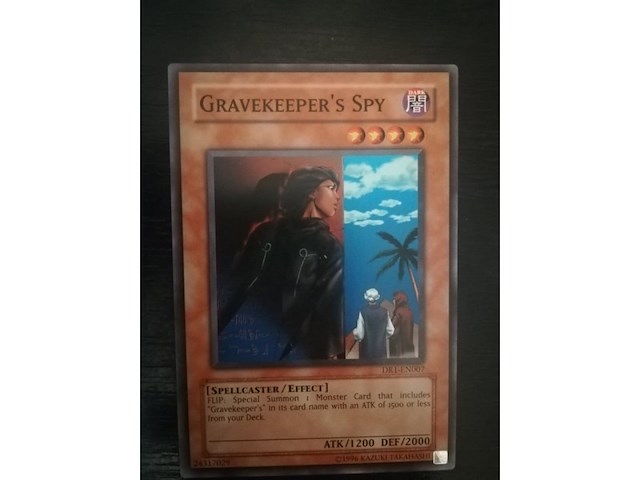 Yu-GI-OH!- Gravekeeper`s Spy