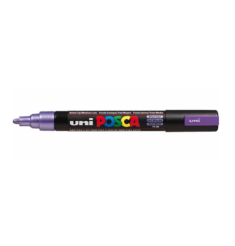Uni POSCA Marker PC-5M, metallic violet