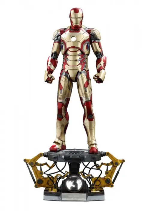 Iron Man 3 QS Series Action Figure 1/4 Iron Man Mark XLII Deluxe Ver. 51 cm