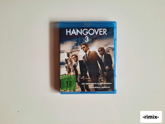 Blu ray - Hangover 3