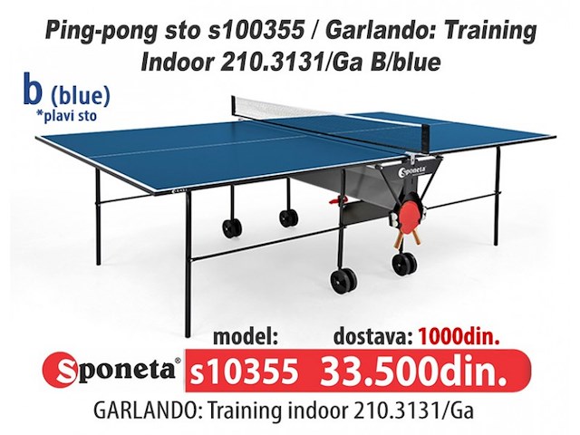 Ping-pong sto s100355 / Garlando 210.3131/Ga B/blue