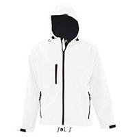 Sols Muška Softshell jakna sa kapuljačom Replay White veličina M 46602