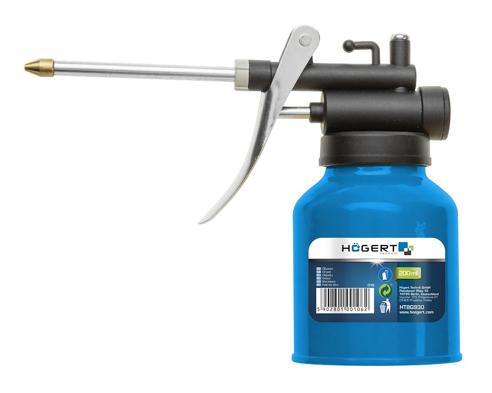 Hogert HT8G930 uljna mazalica, metalna, 200 ml