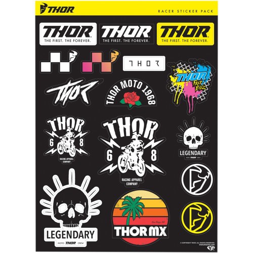 NALEPNICA THOR DECAL SHEETS RACE
