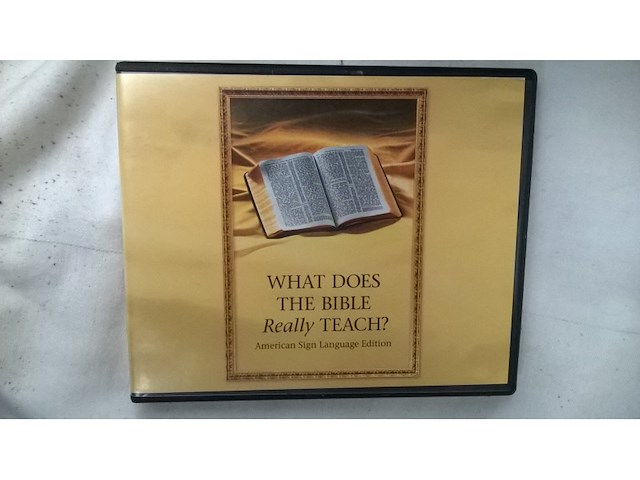 DVD:O čemu uči Biblija 6 kom.na znakovnom jeziku.,novo