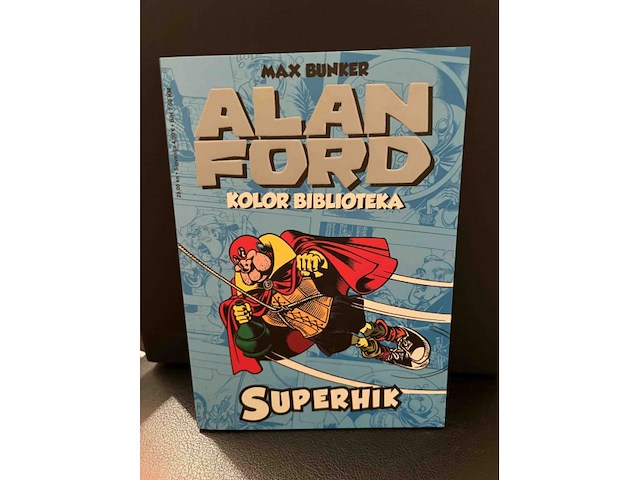 Alan Ford Kolor biblioteka 5 - Superhik