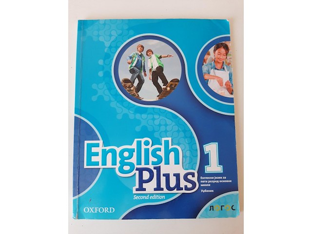 ENGLISH PLUS 1, second edition, Logos, Engleski za 5. r