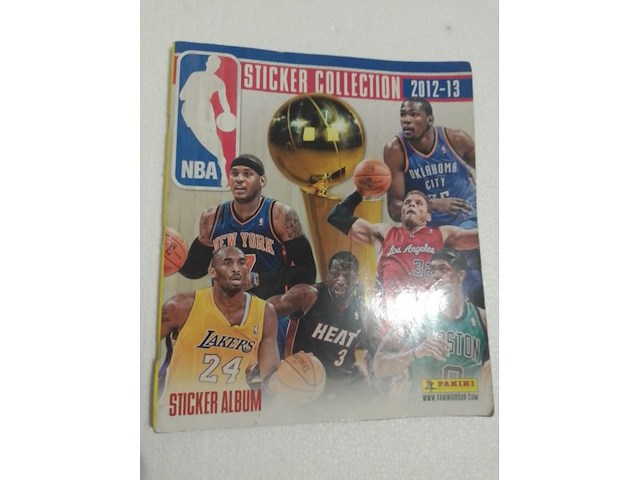 NBA STICKER COLLECTION 2012-13