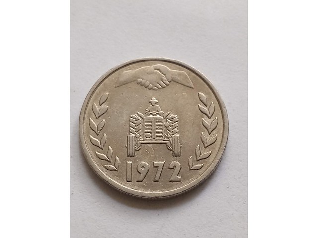 1 Dinar 1972.g - Alžir - FAO - Traktor - LEPA -