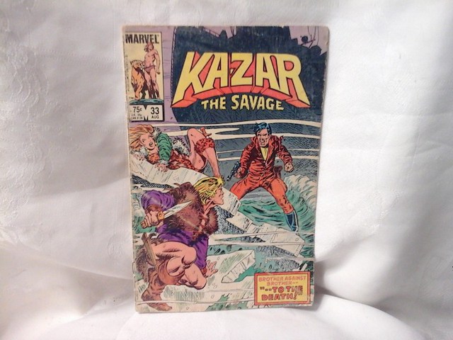 Kazar the Savage Marvel