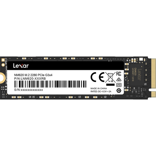 Lexar 256GB NM620 M.2 NVMe SSD | LNM620X256G-RNNNG