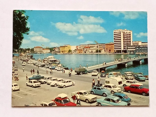 Zadar - Puno Automobila Fića - Hrvatska - 1970.g