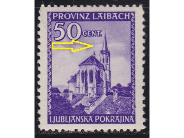 Nemacka okup. Slovenije 1945 greska-tele.zice cisto