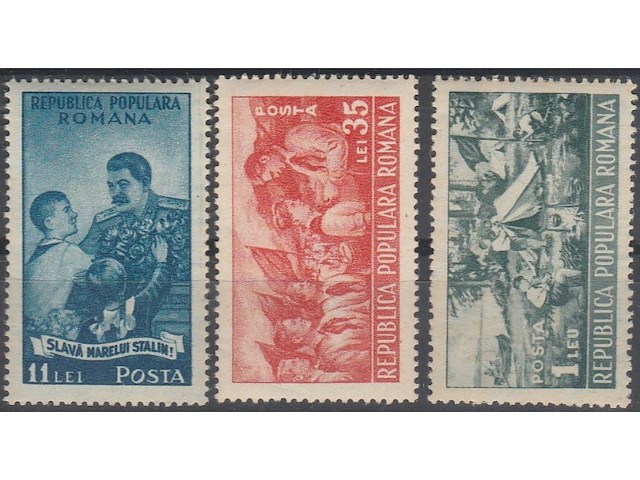 Rumunija - Staljin 1952