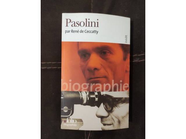 Pasolini par René Ceccatty