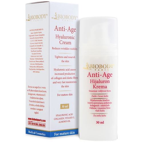 Biobody Anti-Age Hyaluronic Cream 30ml