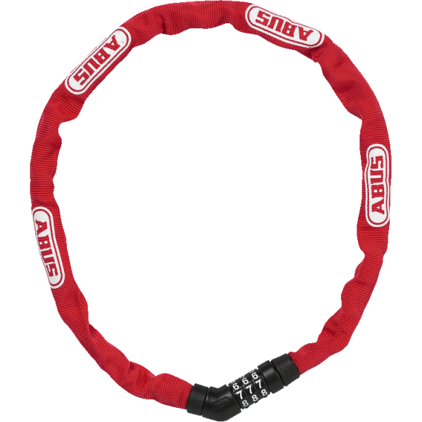Brava Abus Steel O Chain 4804C-75 Red