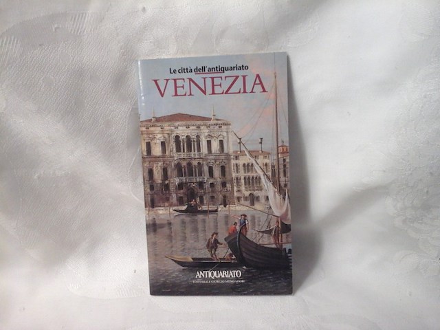 Venezia Venecija karta grada vodič antikvarnice