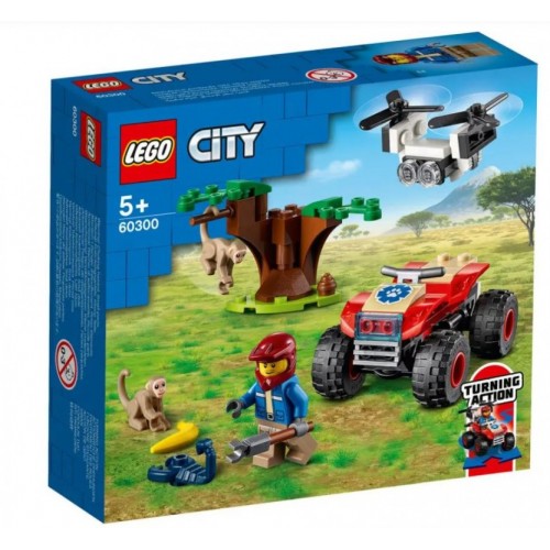 Lego City Četvorotočkaš za spasavanje divljih životinja 60300