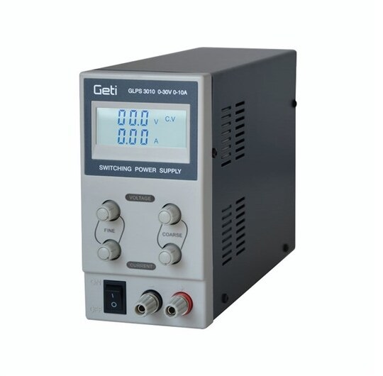 Laboratory power supply Geti GLPS 3010 0-30V/ 0-10A