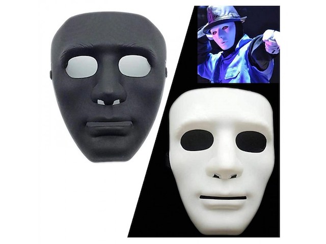 Maska Za Noc Vestica, Halloween, Maskenbal Model 4