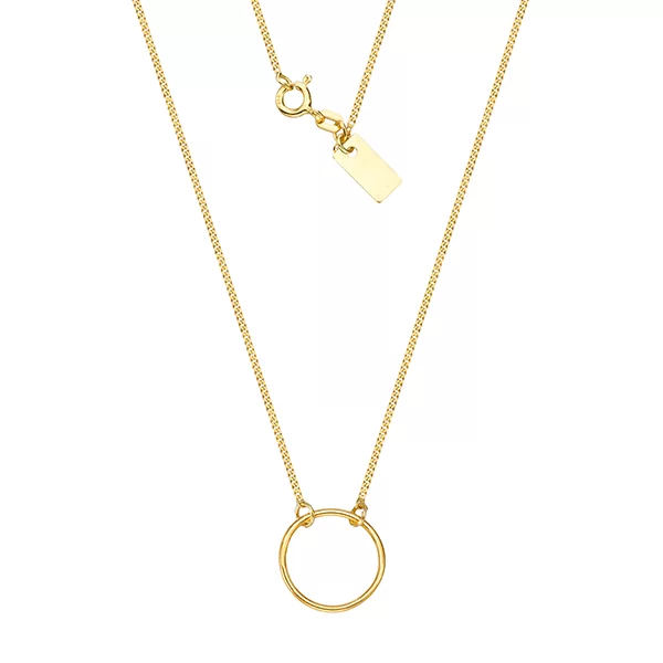 Zlatna ogrlica sa priveskom – Krug