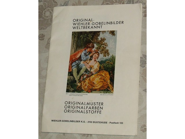 VILEROV Katalog Goblena iz 70-tih, ORIGINAL