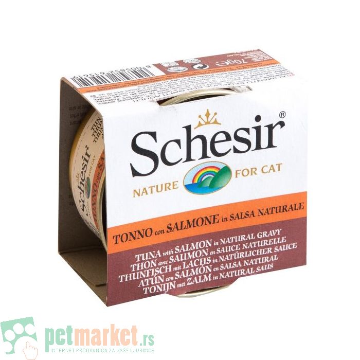 Schesir: Hrana za mačke u brodetu, 70 gr