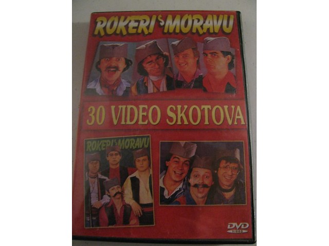 Rokeri S Moravu ‎– 30 Video Skotova / DVD original