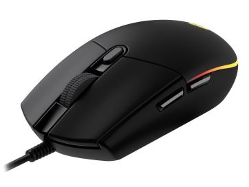 Logitech - Logitech G203 Lightsync Gaming Wired Mouse, Black USB, New